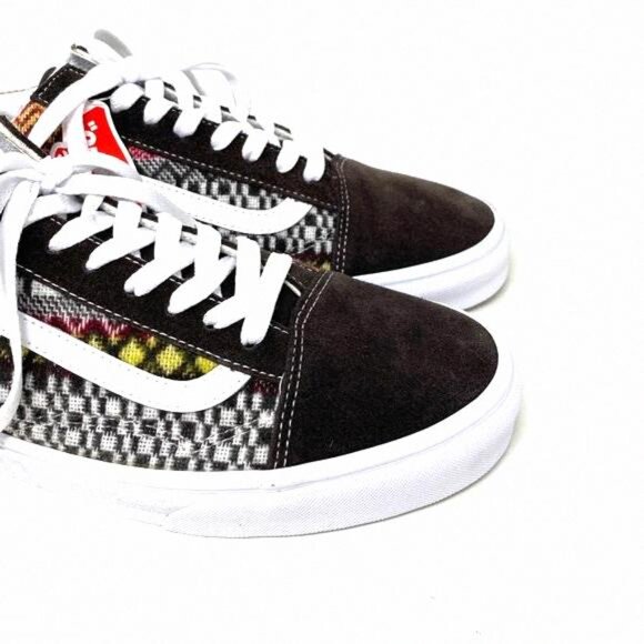 Vans | Shoes | Vans Old Skool Fair Isle Low Brown Multi Mens Vna5jmibf0 ...